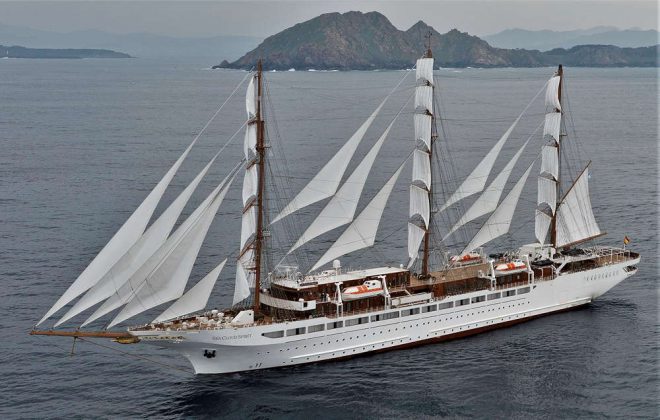 Neues zur „Sea Cloud Spirit“ - an Bord
