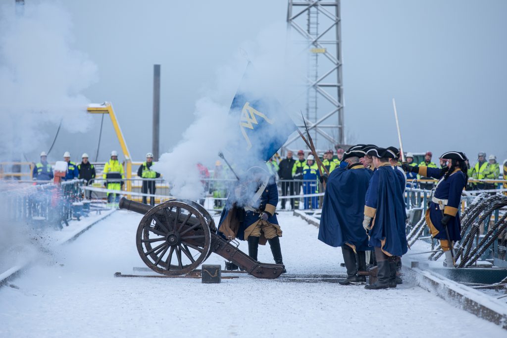 Icon of the Seas floated out at the Meyer Turku shipyard - an Bord
